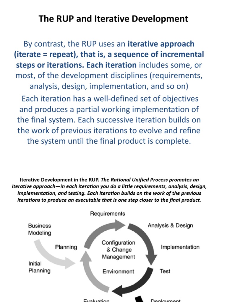 The RUP and Iterative Development | PDF | Information Technology ...