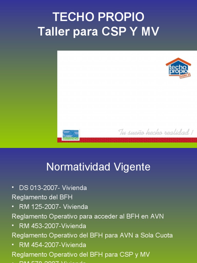 Proceso de Postulación y Asignación Del BFH | PDF | Gobierno