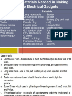 Tools for Simple Electrical Gadgets | PDF
