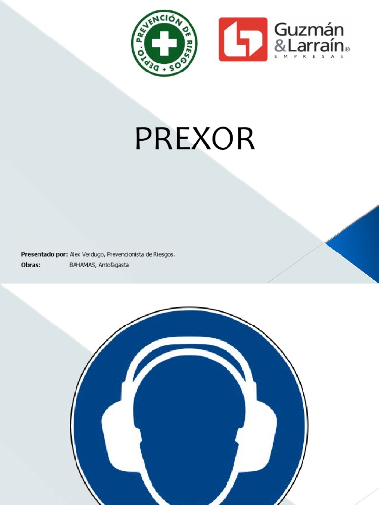 Charla PREXOR | PDF