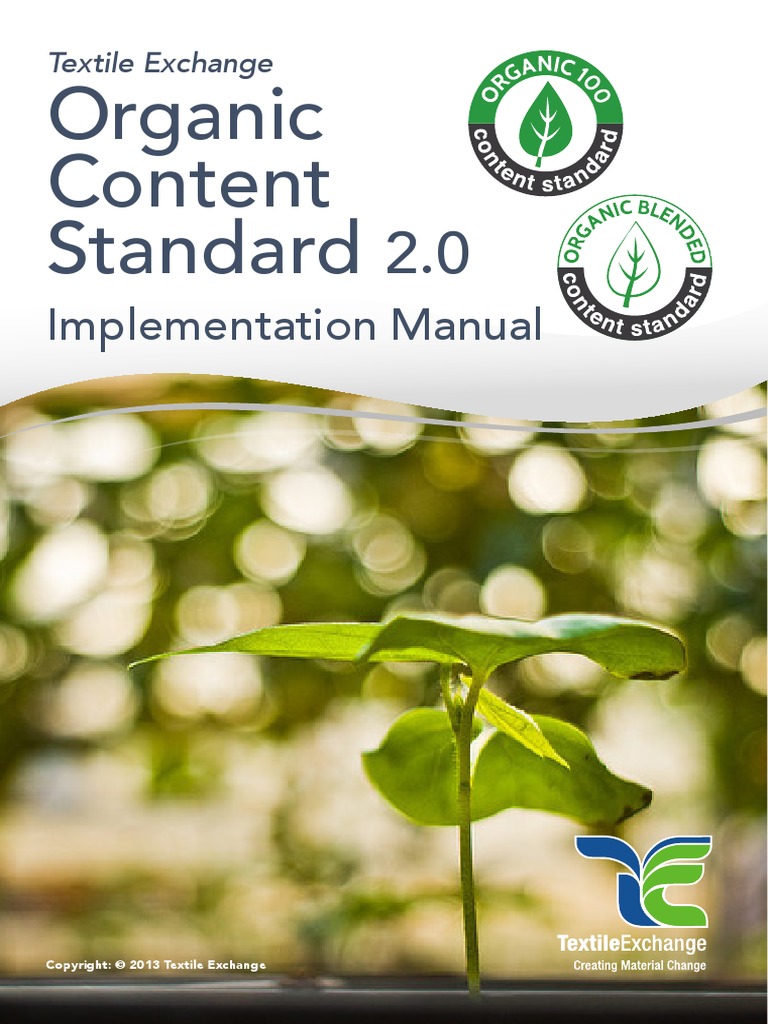 OCS Implementation Manual v2.0 PDF | PDF | Genetically Modified ...