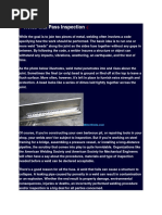 Different Types of Welding Passes | PDF | Welding | Construction