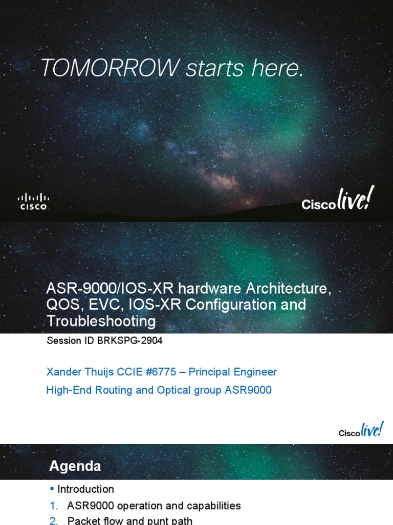 BRKSPG-2904-2904 - Cisco Live Session - v2-CL PDF | PDF | Transmission ...