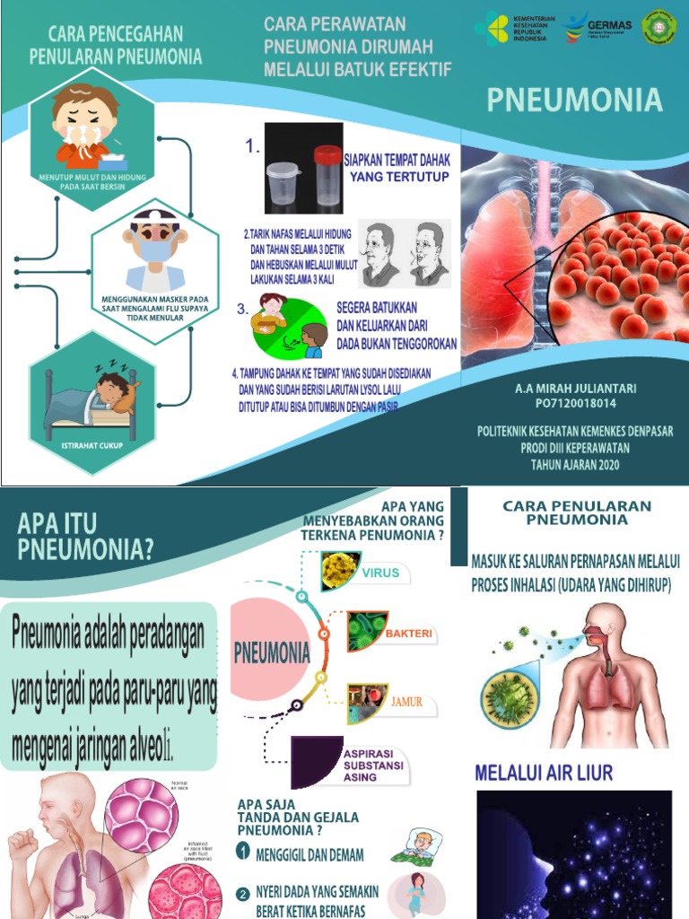 Leaflet Pneumonia GM Fixs PDF | PDF