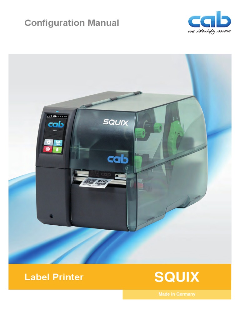 Squix: Configuration Manual | PDF | Office Equipment | Digital Technology