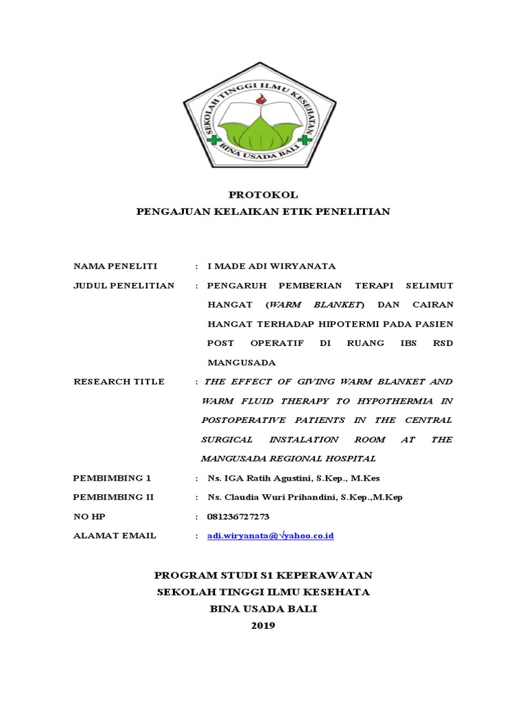 1) - Cover Protokol | PDF | Self-Improvement | Wellness