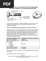 Tolerance Chart BS 969 1982 | PDF