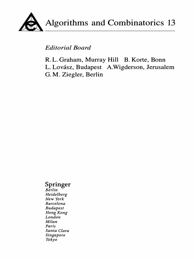 The Mathematics of Paul Erdos PDF | PDF