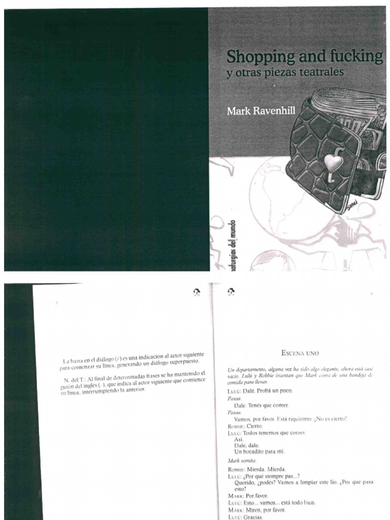Mark-Ravenhill - Shopping and Fucking-Rotado | PDF