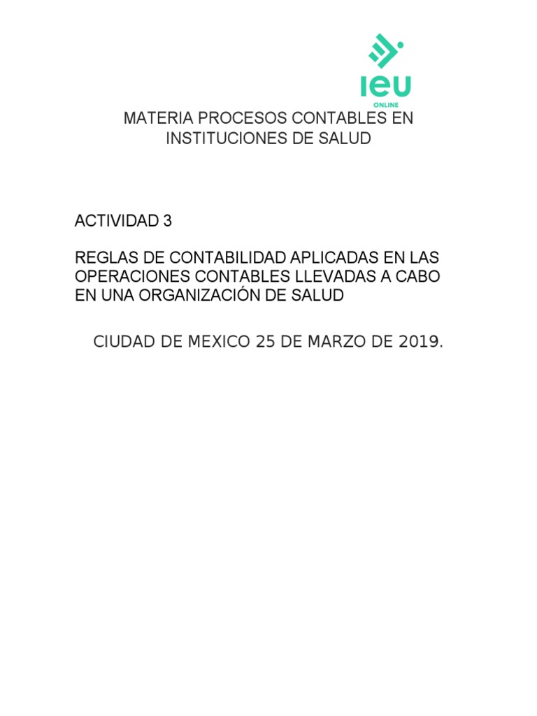 Reglas de Contabilidad | PDF | Contabilidad | Business