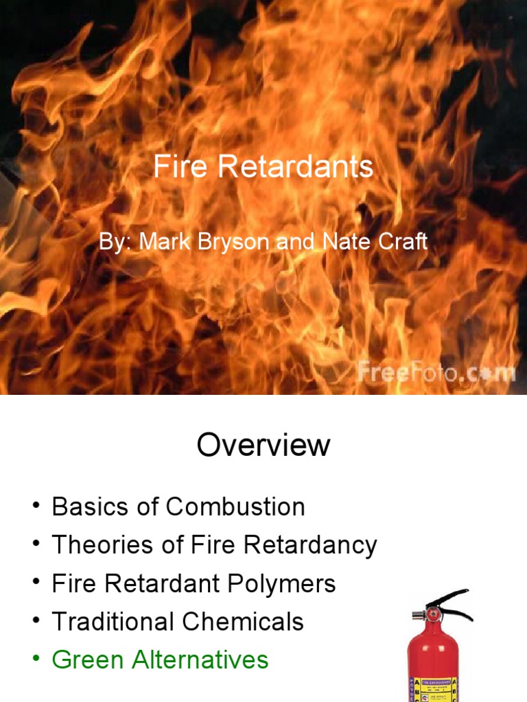 Fire Retardants: Types and Theories | PDF | Combustion | Fires