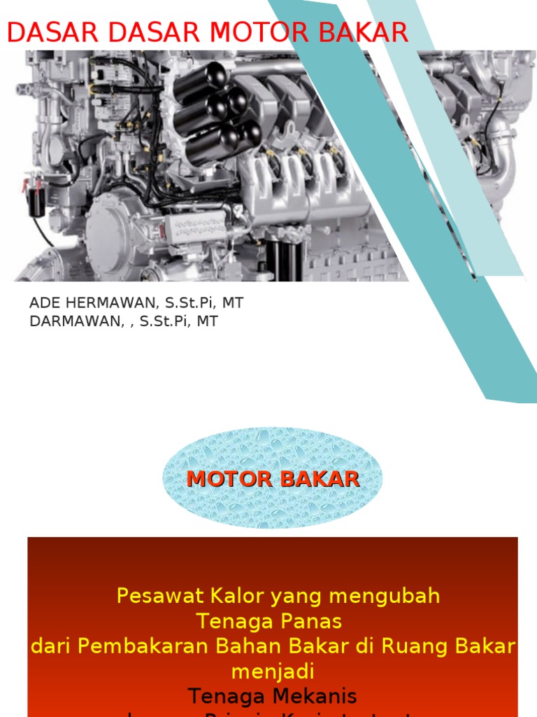 Dasar Dasar Motor Bakar | PDF