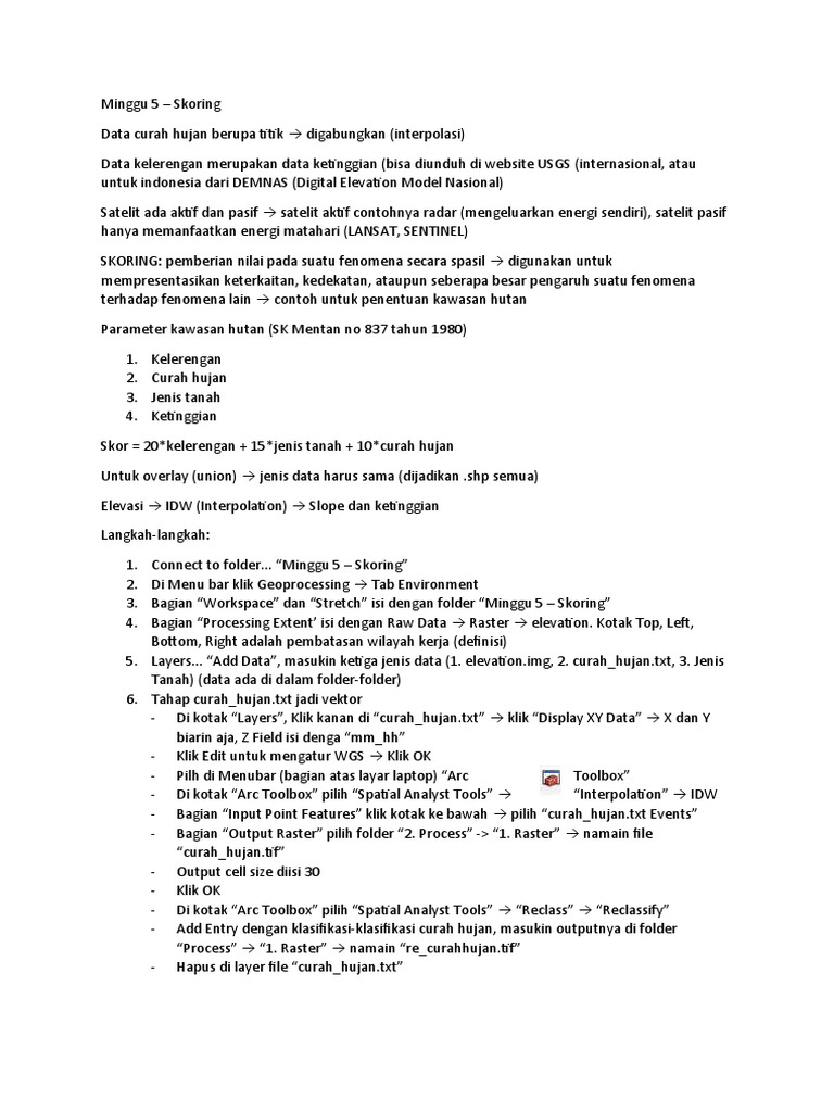 Minggu 5 - Skoring | PDF