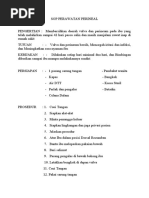 Sop Pemberian Oksigen Dengan NRM | PDF | Kesehatan Holistik | Sains & Matematika