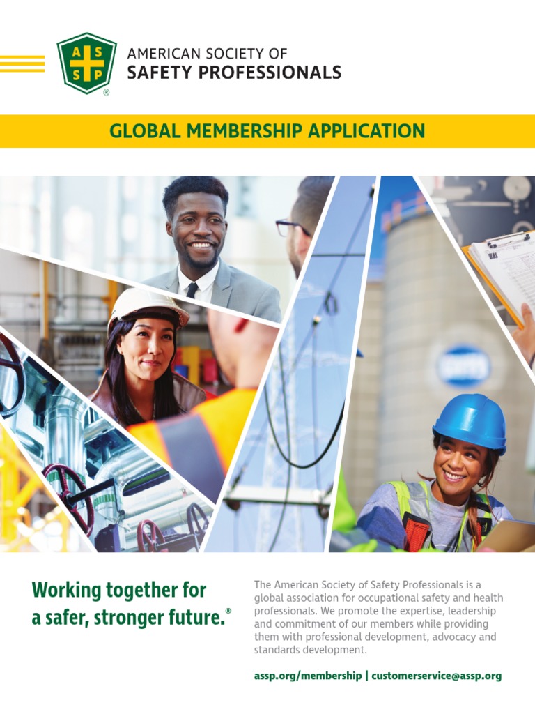 ASSP Membership Information | PDF | Visa Inc. | Economies