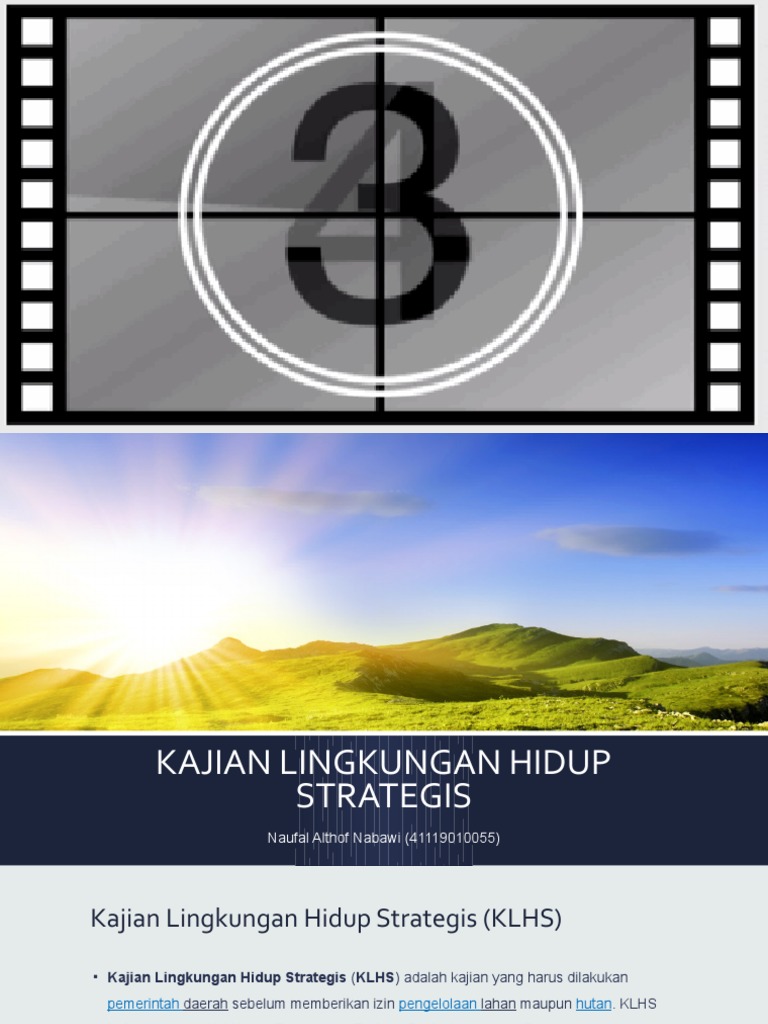 Kajian Lingkungan Hidup Strategis | PDF