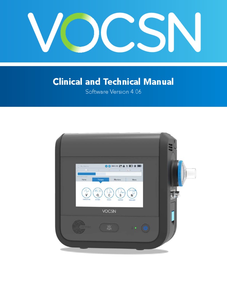 VOCSN Clinical Manual | PDF | Power Supply | Mains Electricity