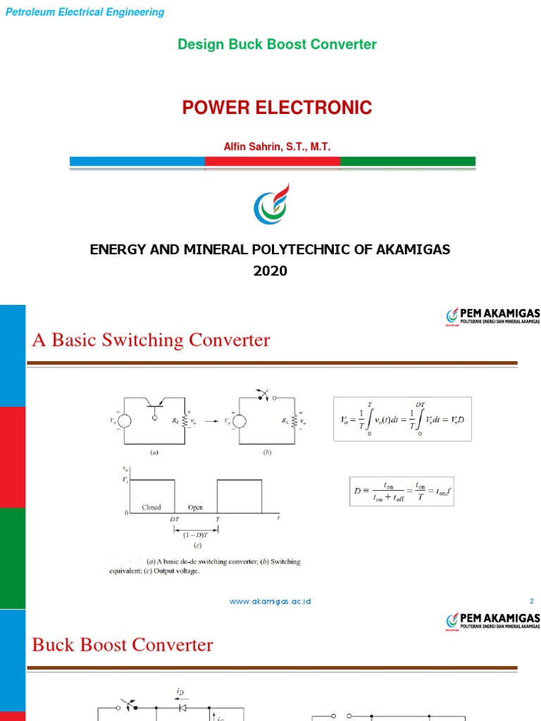 #11 Design Buck Boost Converter PDF | PDF | Technology & Engineering