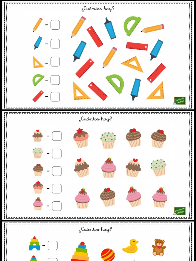 Contar Dibujos PDF | PDF