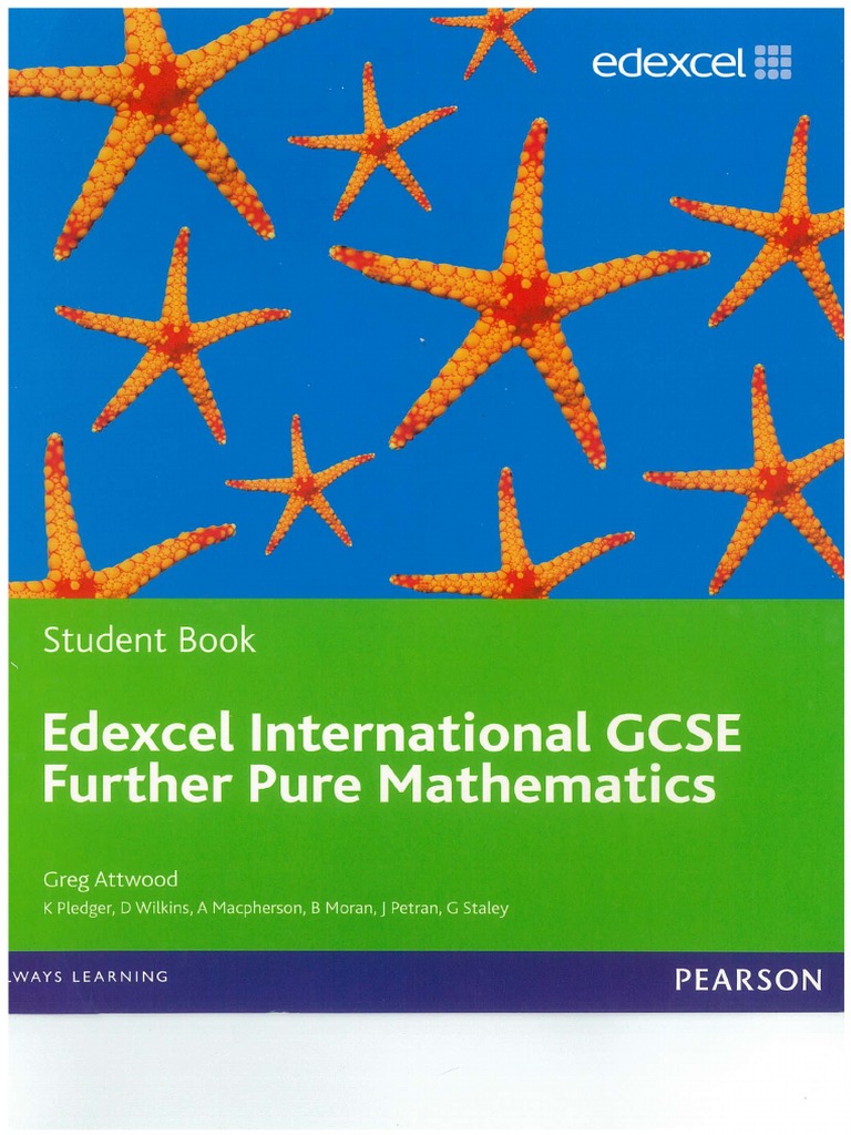 Book Further Pure Maths Igcse PDF | PDF