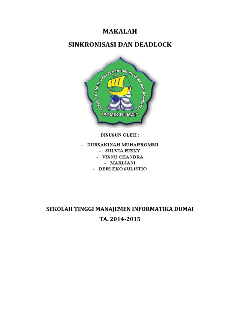 Sinkronisasi Dan Deadlock | PDF