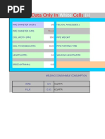 Inch Diameter Calculation for Welding | PDF