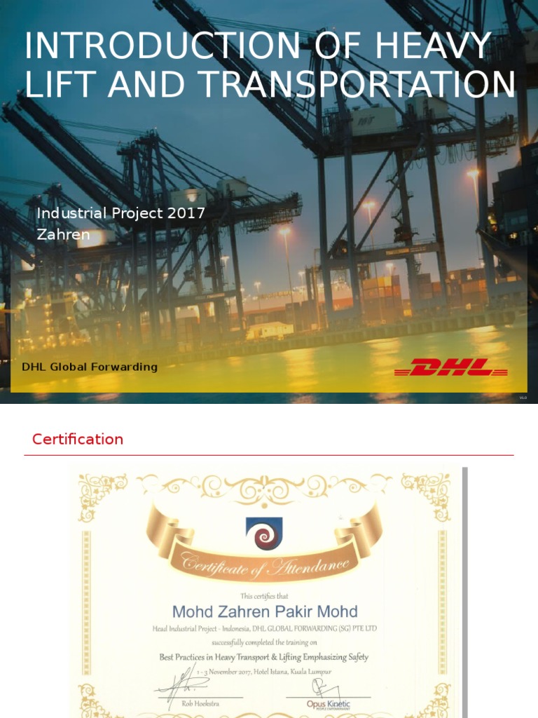 Heavy Lift Equipment Presentation | Download Free PDF | Crane (Machine ...