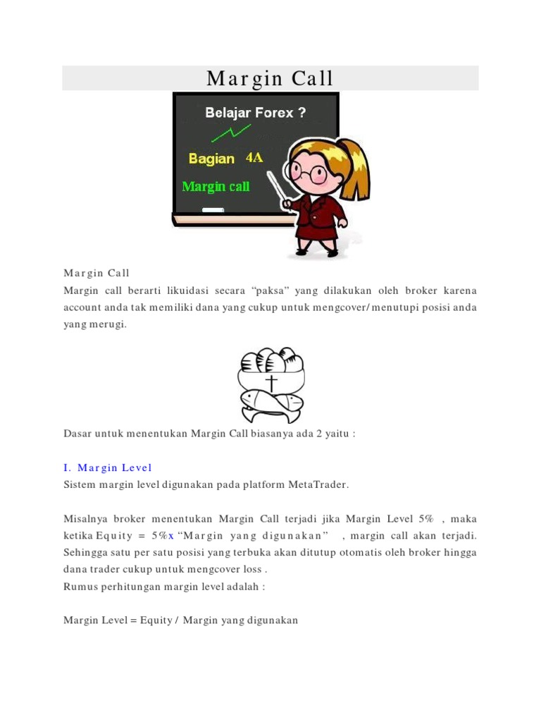 Pengertian dan Contoh Margin Call Forex | PDF