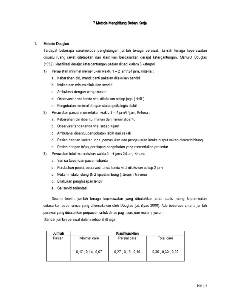 7 Metode Menghitung Douglas | PDF