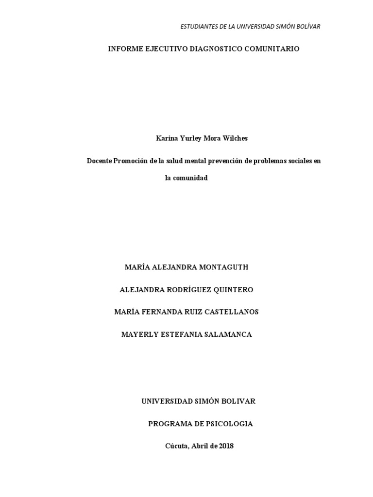 Plan de acción comunidad PYP | PDF | Autorregulación emocional | Bienestar