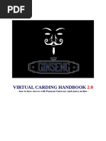 Basic Carding Tutorial PDF | PDF | Pay Pal | Credit Card