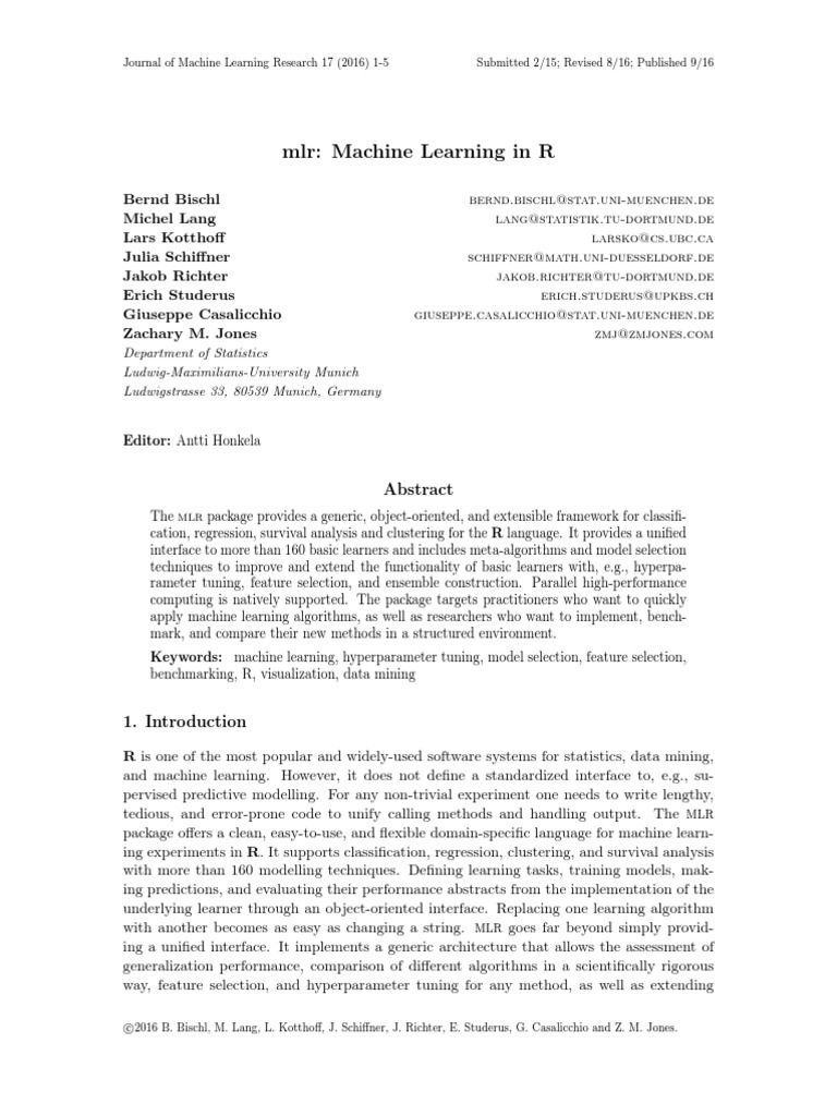 Optimizing Machine Learning Models: An Example of Hyperparameter Tuning of a Support Vector ...