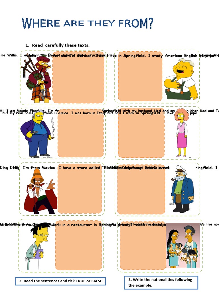 Read Carefully These Texts | PDF | Fox Network Shows | The Simpsons ...