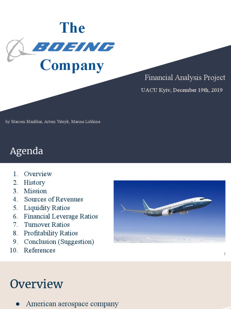Boeing Financial Analysis Report | PDF | Revenue | Equity (Finance)