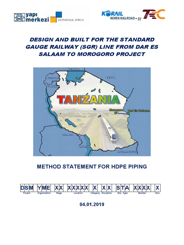 MS - HDPE PE 100 Piping Installation | PDF | Pipe (Fluid Conveyance ...