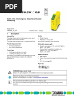 MSR127 Minotaur Monitoring Safety Relays: Installation Instructions ...