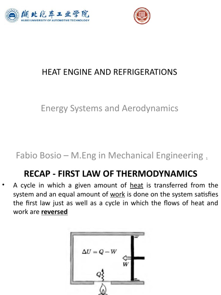03 - Heat Enginer and Refrigerators | PDF | Heat | Temperature