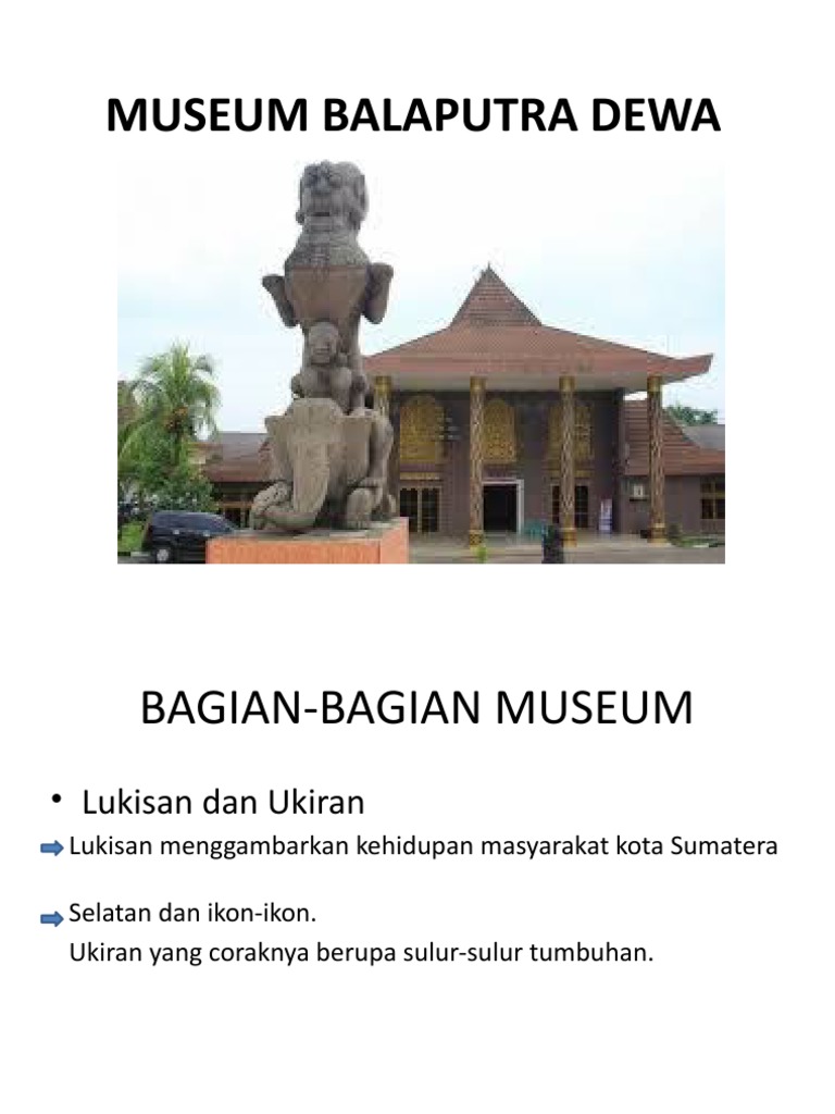 Museum Balaputra Dewa | PDF