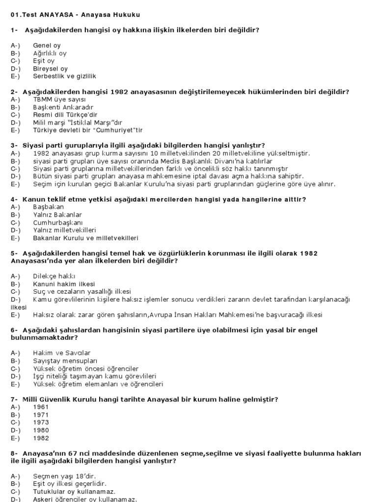 KPSS Testleri | PDF
