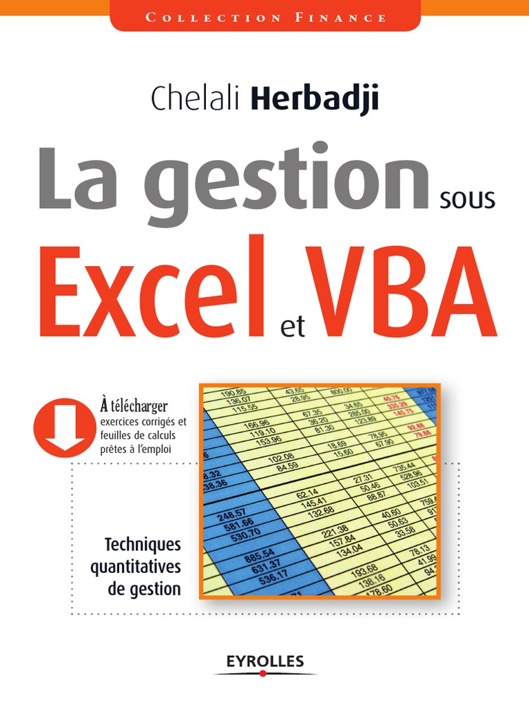 La Gestion Sous Excel Et Vba | PDF | Visual Basic for Applications | Microsoft Excel