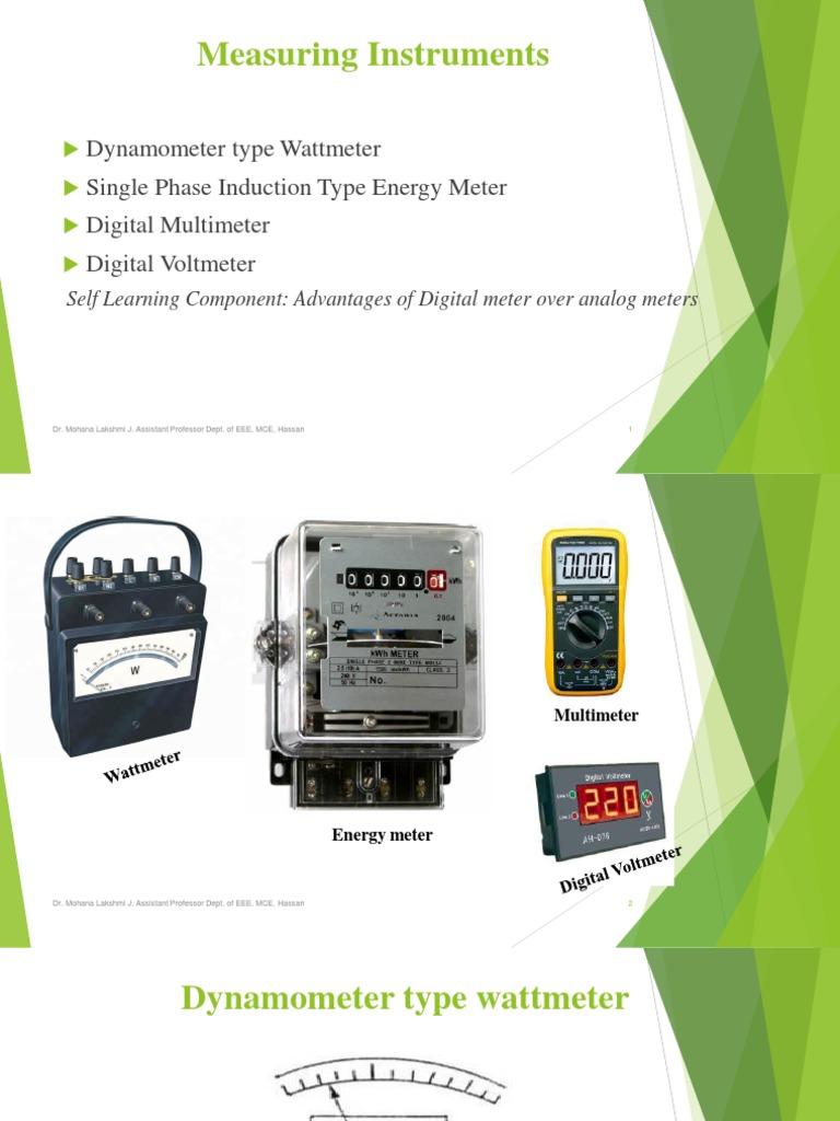 Measuring Instruments | PDF | Analog To Digital Converter | Inductor