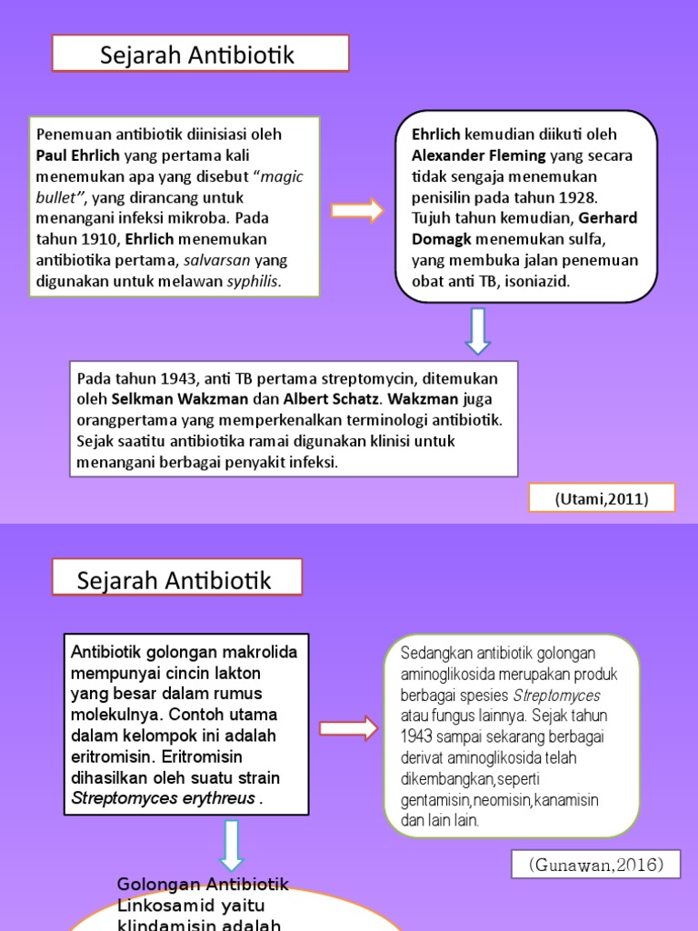 Sejarah Dan Klasifikasi Ab Makrolida, Aminoglikosida, Linkosamid Dan ...