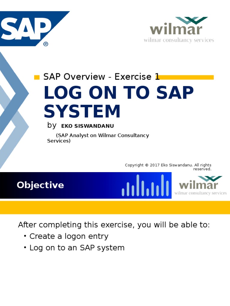 Logon To SAP System | PDF