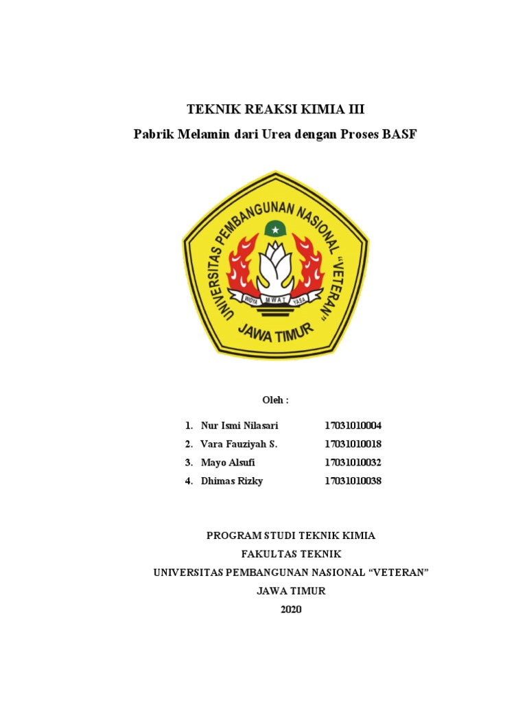 Pabrik Melamin Proses BASF dari Urea | PDF | Sains & Matematika