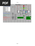API Flange and Gasket Size Charts | PDF