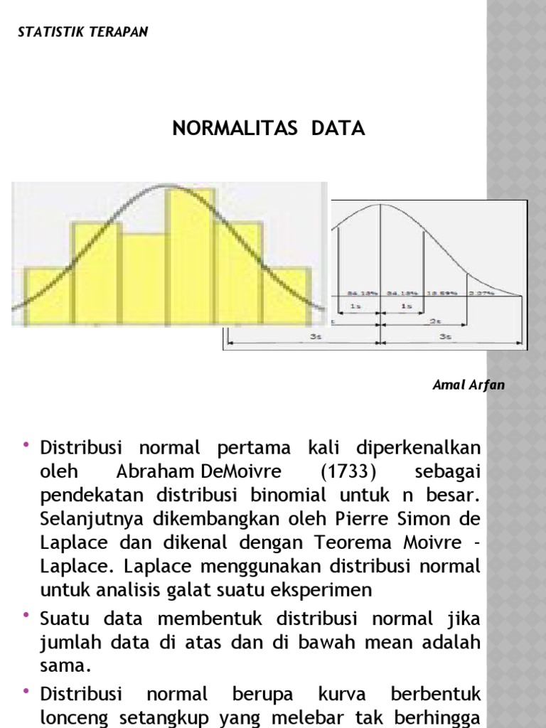 Distribusi Normal | PDF | Metode & Bahan Ajar | Pengembangan Diri