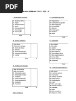 Folha de Cálculo ASEBA CBCL 1,5 A 5 Anos | PDF