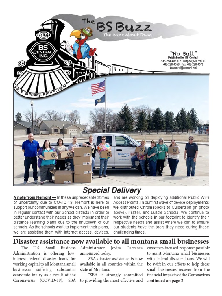 Special Delivery: Disaster Assistance Now Available To All Montana ...