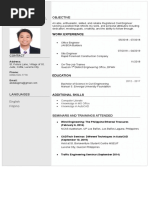 Sample Resume | PDF | Engineer | Engineering
