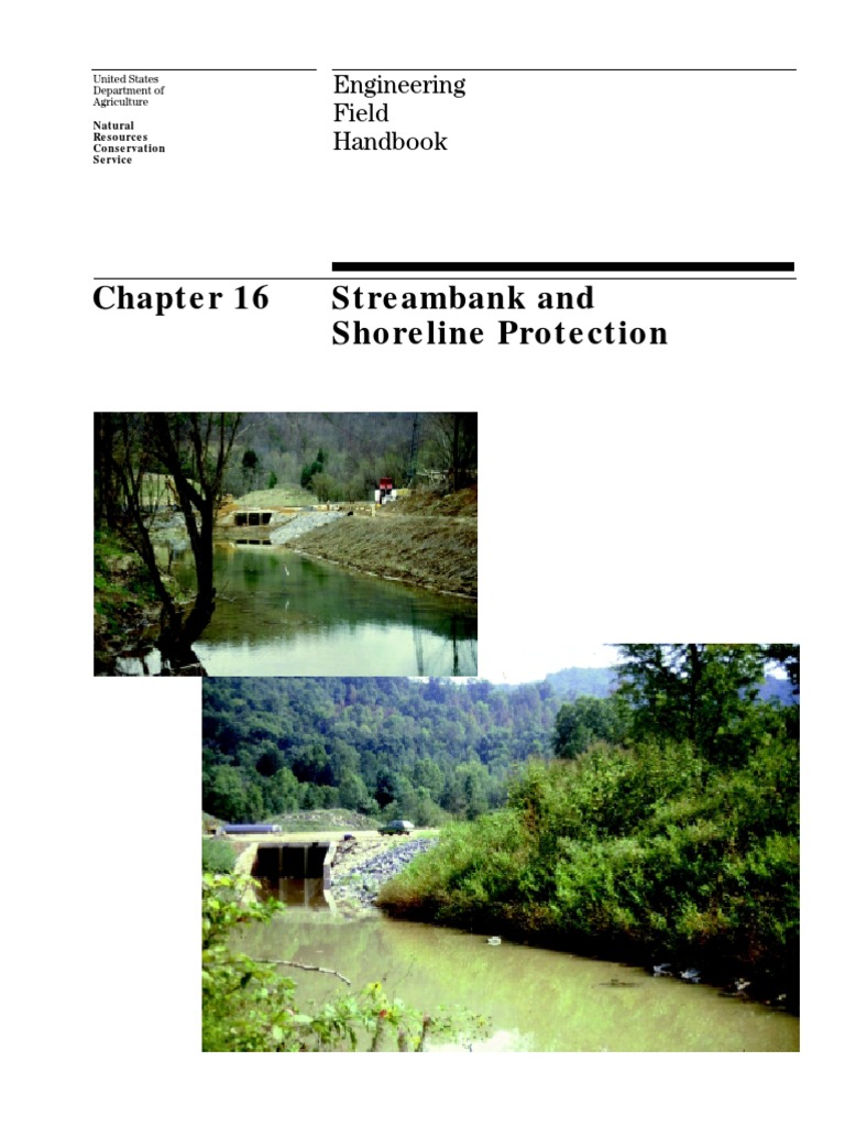 Chapter-16 Streambank and Shoreline Protection PDF | PDF | Stream | Erosion
